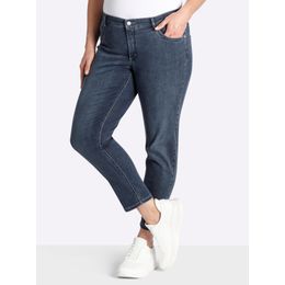 Ascari sheego Gro&szlig;e Gr&ouml;&szlig;en Stretch-Jeans mit Bauch-weg-Effekt, blue-black, Gr&ouml;&szlig;e 215 - Damen