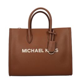 Michael Kors Braune Lederhandtasche