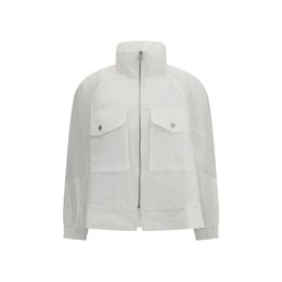 Pinko Wei&szlig;e Polyester Shell-Jacke