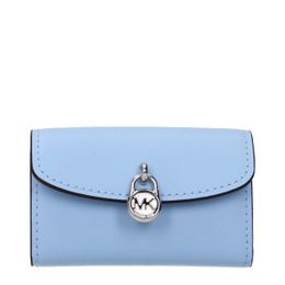 Michael Kors Hellblau Leder Geldb&ouml;rse