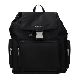 Michael Kors Schwarzer Stoff-Rucksack