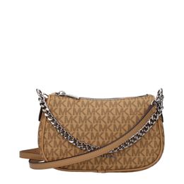 Michael Kors Braune Stoff-Handtasche