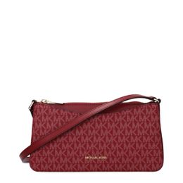 Michael Kors Rote Stoff Umh&auml;ngetasche