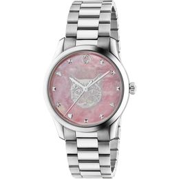 Gucci YA1264166 G-Timeless Rosa Perlmutt Zifferblatt Unisex Uhr