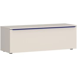 Lowboard Tom Tailor HOME, light taupe, B:110cm H:38cm T:42cm, Holzwerkstoff, Melamin, Spanplatte, Sideboards, Lowboard, Lowboard mit Breite 110 cm, viel Stauraum mit besonderem Farbkick