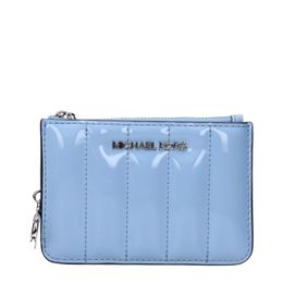 Michael Kors Hellblau Leder Geldb&ouml;rse