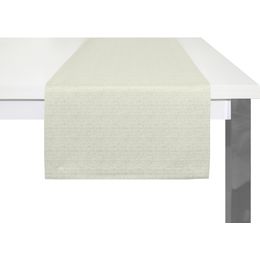 Tischl&auml;ufer WIRTH "Berwick" Gr. 1, grau, B:150cm L:40cm, Baumwolle, Polyester, Tischdecken