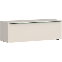 Lowboard Tom Tailor HOME, light taupe, B:110cm H:38cm T:42cm, Holzwerkstoff, Melamin, Spanplatte, Sideboards, Lowboard, Lowboard mit Breite 110 cm, viel Stauraum mit besonderem Farbkick