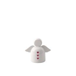 Dekofigur "Schutzengel Sending Love With Love 7,6 cm wei&szlig;", wei&szlig;, B:5cm H:7,6cm T:8,5cm, LIKE. BY VILLEROY & BOCH, Dekofiguren