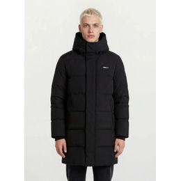 Parka Trueprodigy "Braxton Kapuze und zus&auml;tzliche Knopfleiste", Herren, Gr. L, schwarz, Obermaterial: 100% Polyester PES., regular fit, Jacken Parka