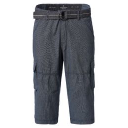 3/4-Hose Casamoda "Casamoda 3/4 - Bermuda BEN uni", Damen, Gr. 34, Normalgr&ouml;&szlig;en, graues mittelblau, 100% Baumwolle, Hosen