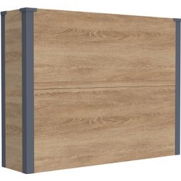 Pflanzk&uuml;bel WESTMANN "Talus XL", holzoptik, B:100cm H:77cm T:25cm, Stahl, Pflanzgef&auml;&szlig;e, Pflanzk&uuml;bel, BxTxH: 100x25x77 cm