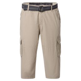 3/4-Hose Casamoda "Casamoda 3/4 - Bermuda BEN uni", Damen, Gr. 31, Normalgr&ouml;&szlig;en, beige, 100% Baumwolle, Hosen