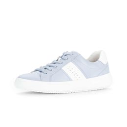 Sneaker Gabor "Sneaker low", Damen, Gr. 36, blau, Schuhe Sneaker