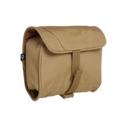 Mini Bag Brandit "Brandit Accessoires Toiletry Bag medium", Damen, Gr. onesize, camel, Polyester, unifarben, Taschen