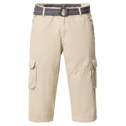 3/4-Hose Casamoda "Casamoda 3/4 - Bermuda BEN uni", Damen, Gr. 31, Normalgr&ouml;&szlig;en, champagner beige, 100% Baumwolle, Hosen