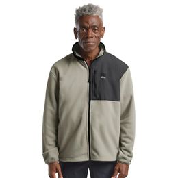 Fleecejacke Jack Wolfskin "SUMETRO FZ M", Herren, Gr. L (52), linen, Obermaterial: 100% Polyester. Futter: 100% Polyester, Jacken Fleecejacke