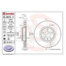 MAGNETI MARELLI Bremsscheibe 360406127501 Innenbel&uuml;ftet-Bel&uuml;ftung mit tropfenf&ouml;rmigen Fl&uuml;geln 320mm 30mm f&uuml;r AUDI AUDI (FAW) VW (SVW)