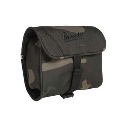 Mini Bag Brandit "Brandit Accessoires Toiletry Bag medium", Damen, Gr. onesize, schwarzcamo, Polyester, unifarben, Taschen
