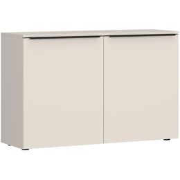 Kommode Tom Tailor HOME, light taupe, B:110cm H:74cm T:42cm, Holzwerkstoff, Melamin, Spanplatte, Sideboards, Kommode