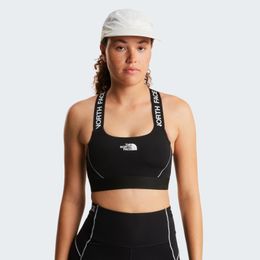 Sport-BH The North Face "W CAMBRENA BRA", Damen, Gr. L, N-Gr, tnf schwarz, Obermaterial: 77% Polyester, 23% Elasthan, BHs Sport-BH, f&uuml;r Fitness und Outdoor-Training, mit schwei&szlig;ableitendem FlashDry&trade;