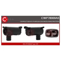 Casco Waschwasserpumpe, Scheibenreinigung cwp78000as f&uuml;r DAEWOO GENERAL MOTORS KIA MAZDA TOYOTA SSANGYONG HYUNDAI