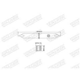 WALKER Trockner, Klimaanlage wdr00030 f&uuml;r VW