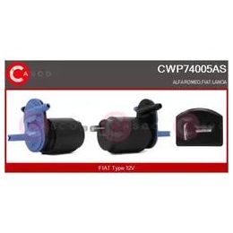 Casco Waschwasserpumpe, Scheibenreinigung cwp74005as f&uuml;r FIAT
