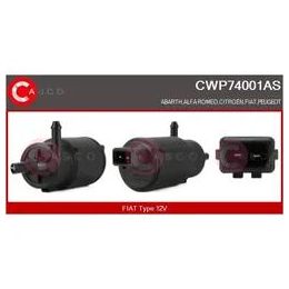 Casco Waschwasserpumpe, Scheibenreinigung cwp74001as f&uuml;r FIAT CITRO&Euml;N/PEUGEOT