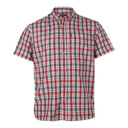 Pinewood Halbarmhemd Summer Red/Grey (Gr&ouml;&szlig;e: L)