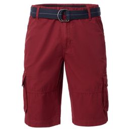 Shorts Casamoda "Casamoda Shorts uni", Damen, Gr. 34, Normalgr&ouml;&szlig;en, rot (dunkelrot), 100% Baumwolle, Hosen Shorts