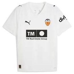 Trainingsshirt Puma "Valencia CF 25/26 Heimtrikot Herren", Herren, Gr. L, wei&szlig;, 100% Polyester, regular fit, Shirts