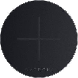Satechi Wireless Charger "ALUMINUM TYPE-C WIRELESS CHARGER", grau, Ladeger&auml;te