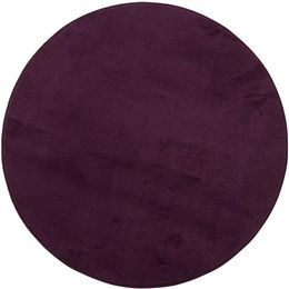 G&ouml;zze Badematte G&Ouml;ZZE "Rio Premium", lila (beere), H:18mm, Polyester, Badematten, Badematte, Badteppich, Uni Farben, waschbar, rechteckig & rund erh&auml;ltlich