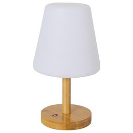 Bo-Camp Tischlampe BC UO Cambridge M braun/wei&szlig;