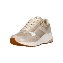 Sneaker WHISTLER "Harmonia", Damen, Gr. 39, bunt (silberfarben, beige), Kunstfaser, Polyurethane, Schuhe Sneaker, mit rutschfesten Sohlen