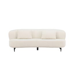 3-Sitzer-Sofa Luna Wei&szlig;