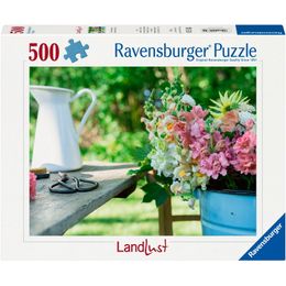 Puzzle Ravensburger "Sommerbunte L&ouml;wenm&auml;ulchen", bunt, Puzzles, KinderB:49cm H:36cm, Pappe, Motiv, Made in Germany, B:49cm H:36cm