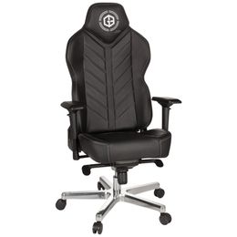 Gamingstuhl Gamebreaker Schwarz ca. 70x139x58cm