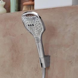 Hansgrohe Raindance Select E Brausegarnitur mit Halter, 3 Strahlarten, 26720000,
