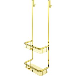 Neuesbad Serie 600 H&auml;ngeregal f&uuml;r Duschkabine, gold gl&auml;nzend NB1DEADI_Z54K1