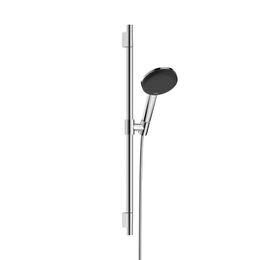 Hansgrohe Raindance Alive Select S Brausegarnitur mit Stange, 3 Strahlarten, 24602000,