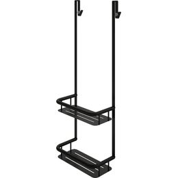 Neuesbad Serie 600 H&auml;ngeregal f&uuml;r Duschkabine, schwarz matt NB1DEADI_N54K1