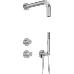 Neuesbad Serie 600 Unterputz Dusch-Set mit starrem Duschkopf Neuesbad Serie 600 Hexa NB1DENHS_F9XK1
