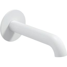 Neuesbad Serie 600 Badewannen Auslauf 160mm, weiss matt NB1DENQS_A80K1