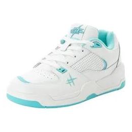 Sneaker K1x "Glide", Herren, Gr. 44,5, gr&uuml;n (wei&szlig;, mint), Leder, Schuhe Sneaker, "Basketball inspiriertes Design"