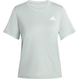 Adidas 3S T-Shirt Damen - Gr&ouml;&szlig;e S - gr&uuml;n