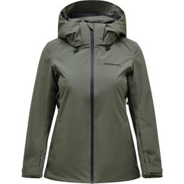 Peak Performance Anima Skijacke Damen - Gr&ouml;&szlig;e XS - oliv