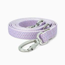 THE DOG IDEA Boho Hundeleine Lilac