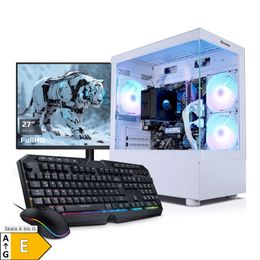 Weinhaus Markus Kiebel PC Set Gaming mit 27 Zoll TFT Allround AMD Ryzen 5 5600GT, 16GB DDR4, AMD Radeon Grafik, 1TB SSD, WLAN, Windows 11